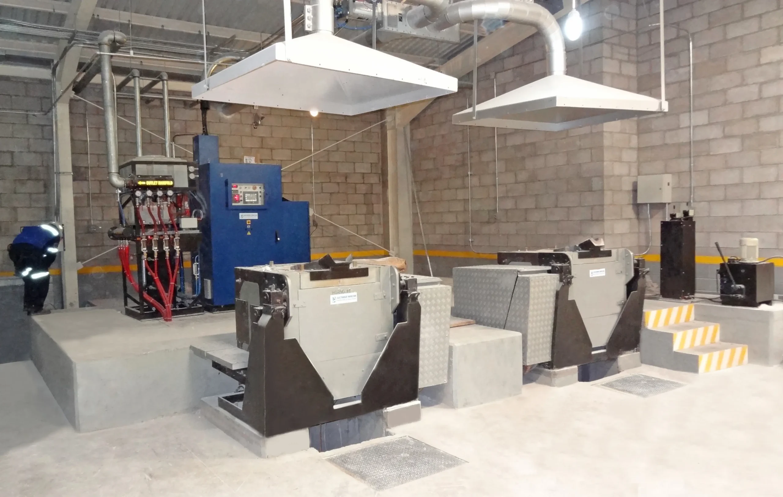 Silver Melting Furnace for mining industries by Electroheat Induction